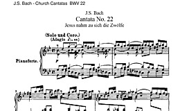 Cantata No. 147 Vocal score - Voce, Tastiera, Pianoforte - Spartiti ...