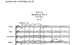 Symphony No. 3 "Eroica" 1. Allegro con brio (full score) - Orchestra ...
