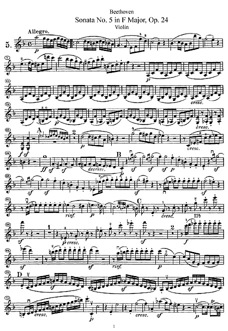 Violin Sonata No. 5 Violin part - - Spartiti - Cantorion - Spartiti e ... Violin Sonata No. 5 Violin part - - Spartiti - Cantorion - Spartiti e ...